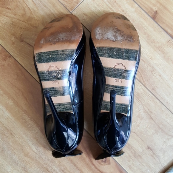 Georgina Goodman | Shoes | Georgina Goodman Black Heels Sz 65 Made In ...